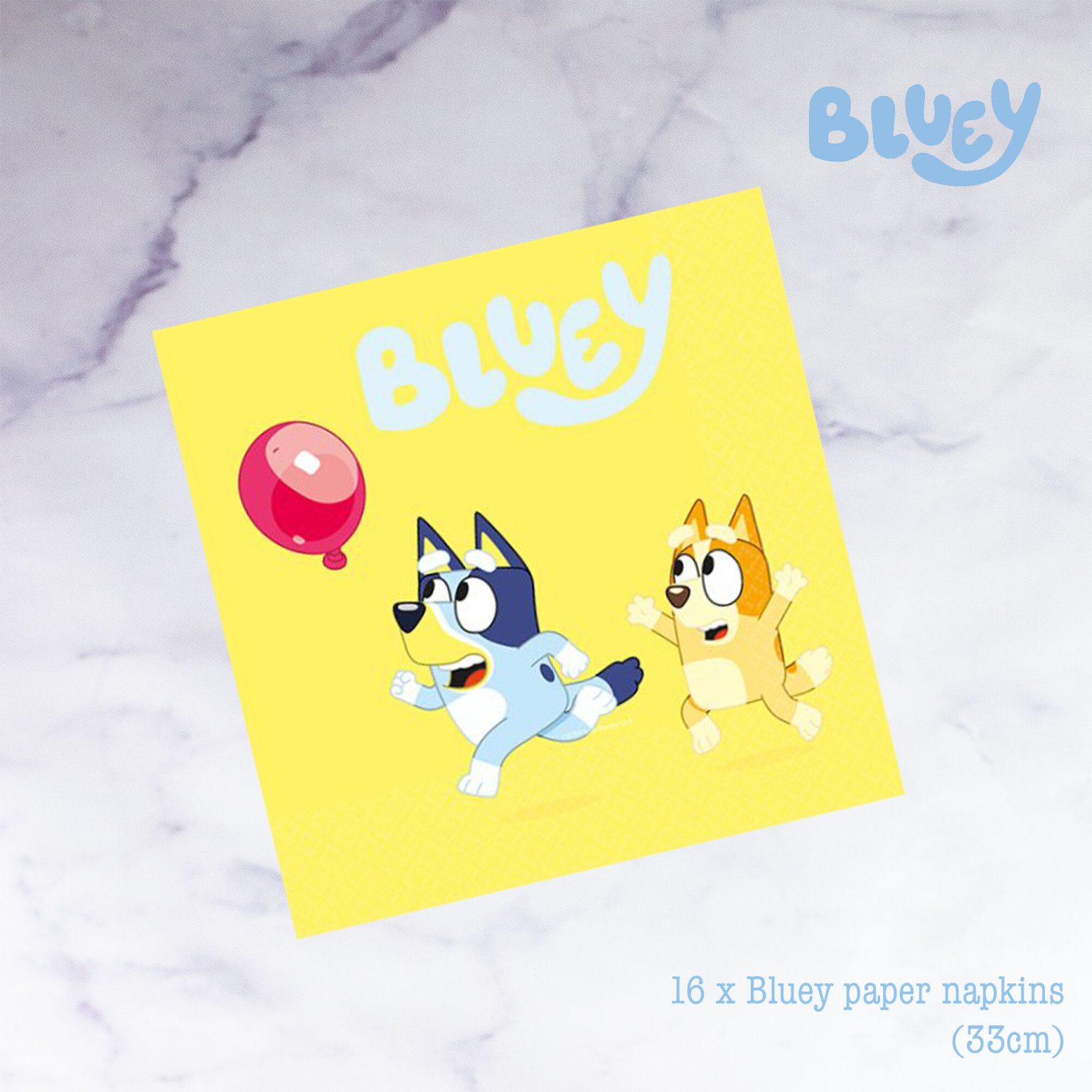 Bluey 'Party In A Box' with Inflated Balloons – Shopping